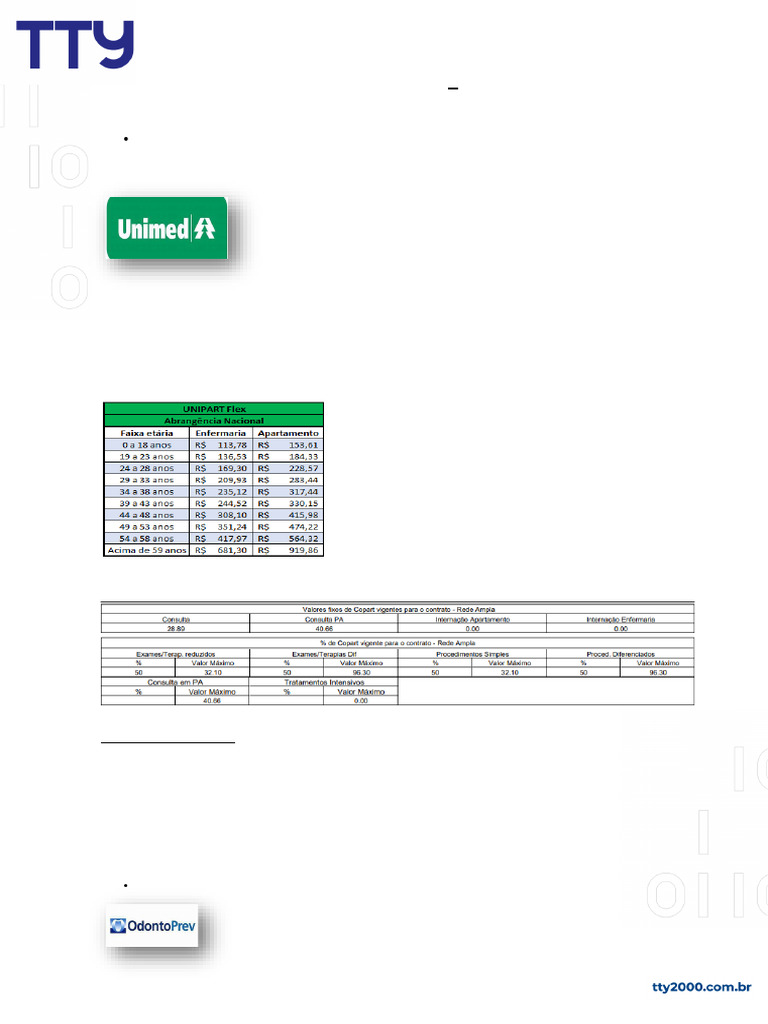 Benefícios do Plano TTY em Brasília | PDF | Odontologia