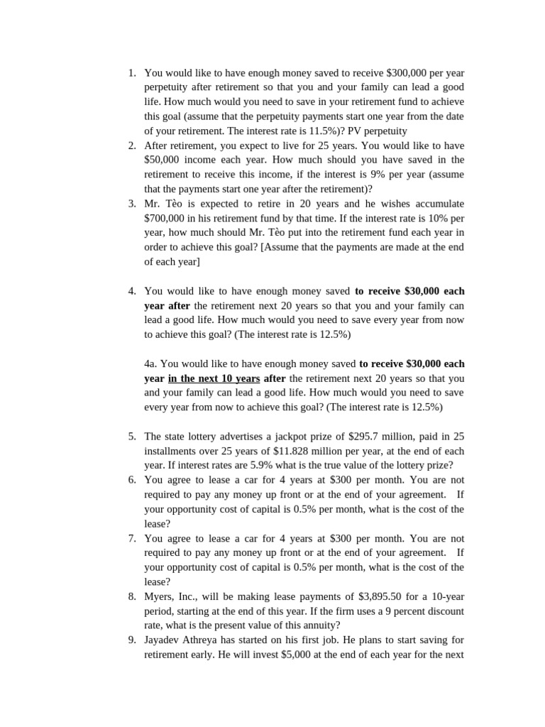Phan biet PVA và FVA | PDF | Present Value | Money