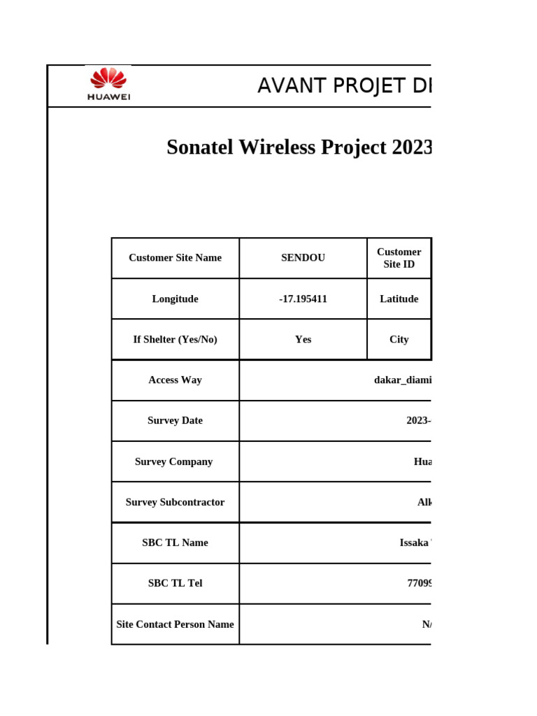 Copie de SENDOU - WL-DBS5900-GUL-2023SWAP-073 - TSSR - 2023 WL Site ...