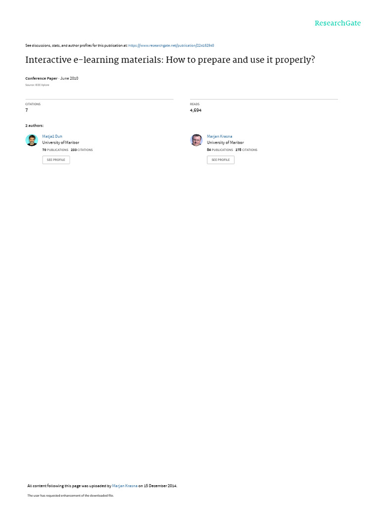 Interactivee-learningmaterials-Howtoprepareanduseitproperly | PDF | Educational Technology ...