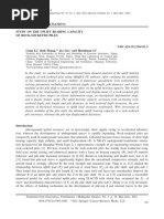 Socket Design for Steel H-Piles | PDF | Deep Foundation | Chemical ...