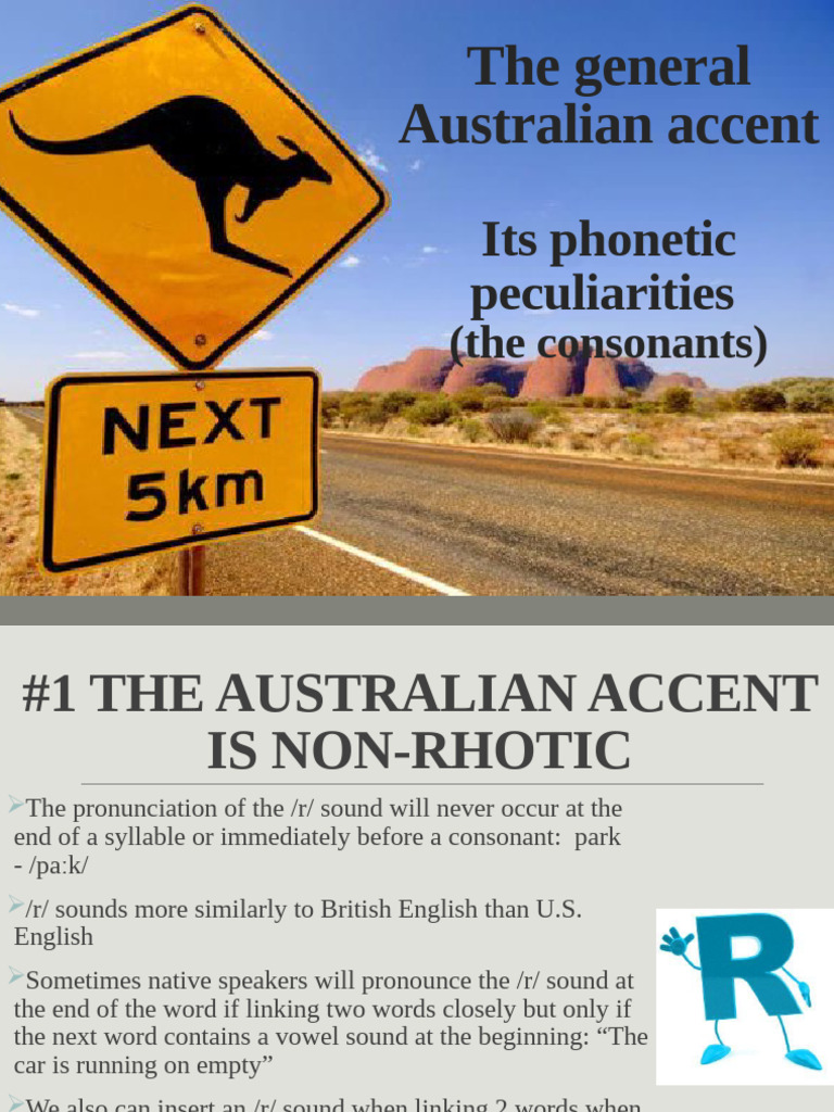 The General Australian Accent | PDF