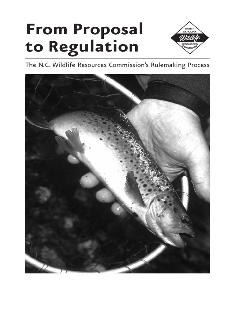 From Proposal To Regulation | PDF | Rulemaking