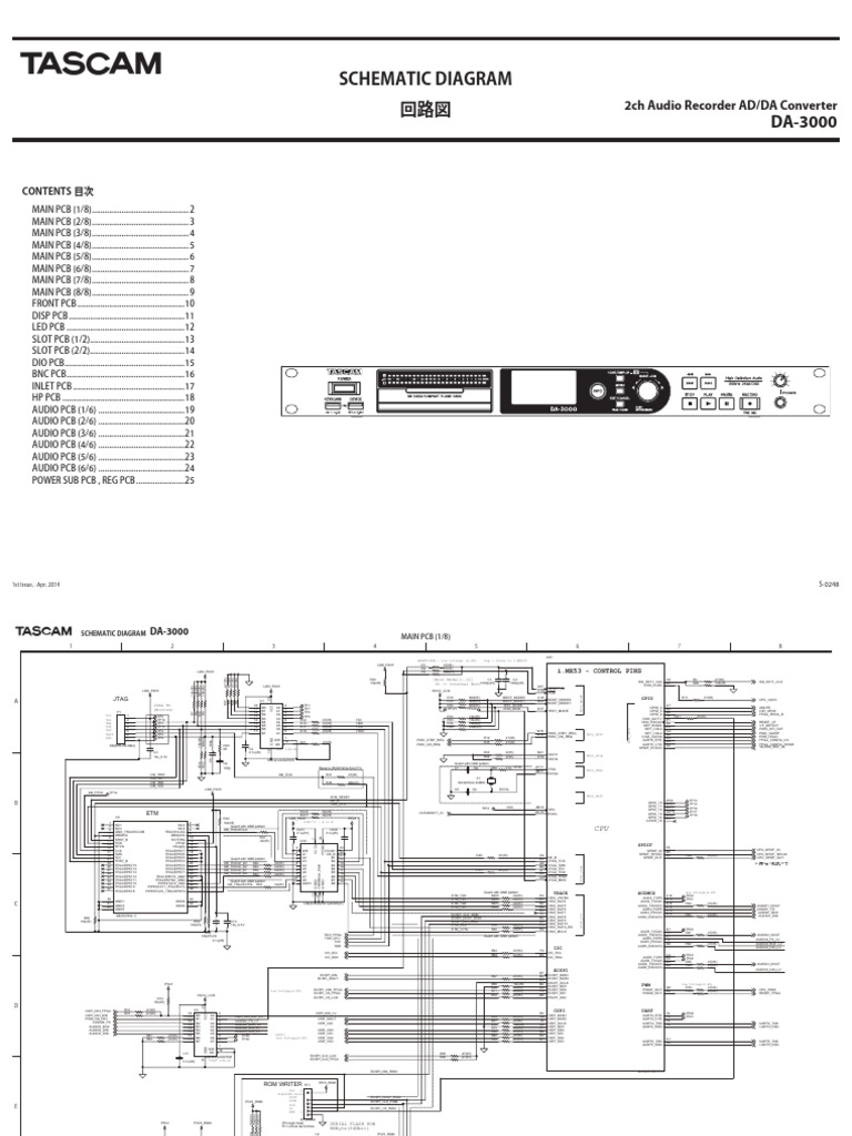 Da-3000 SCH Reva | PDF