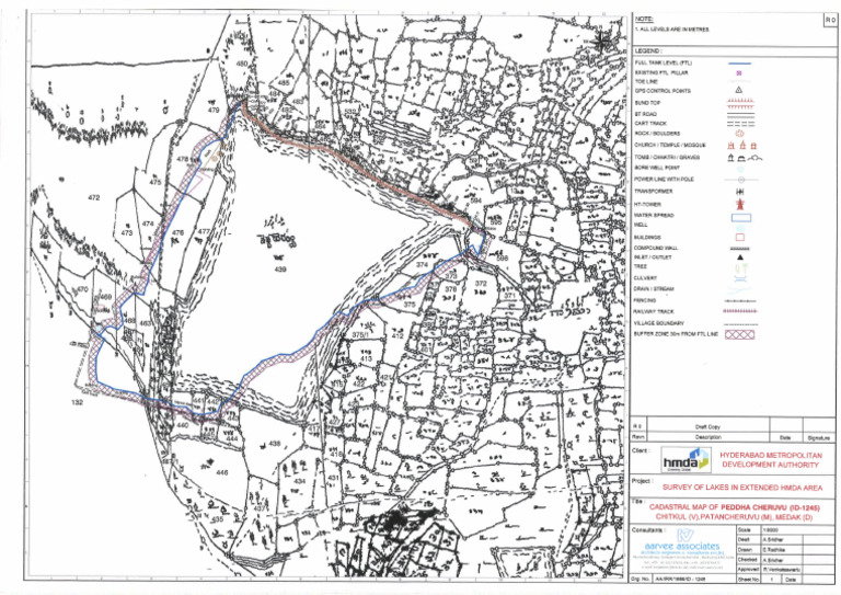 1245pedda Cheruvu Cadastral | PDF
