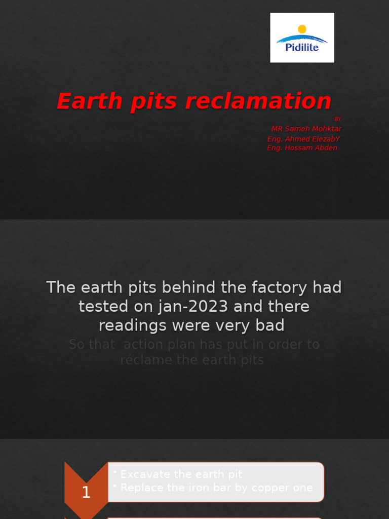 Earth Pit Reclamation | PDF