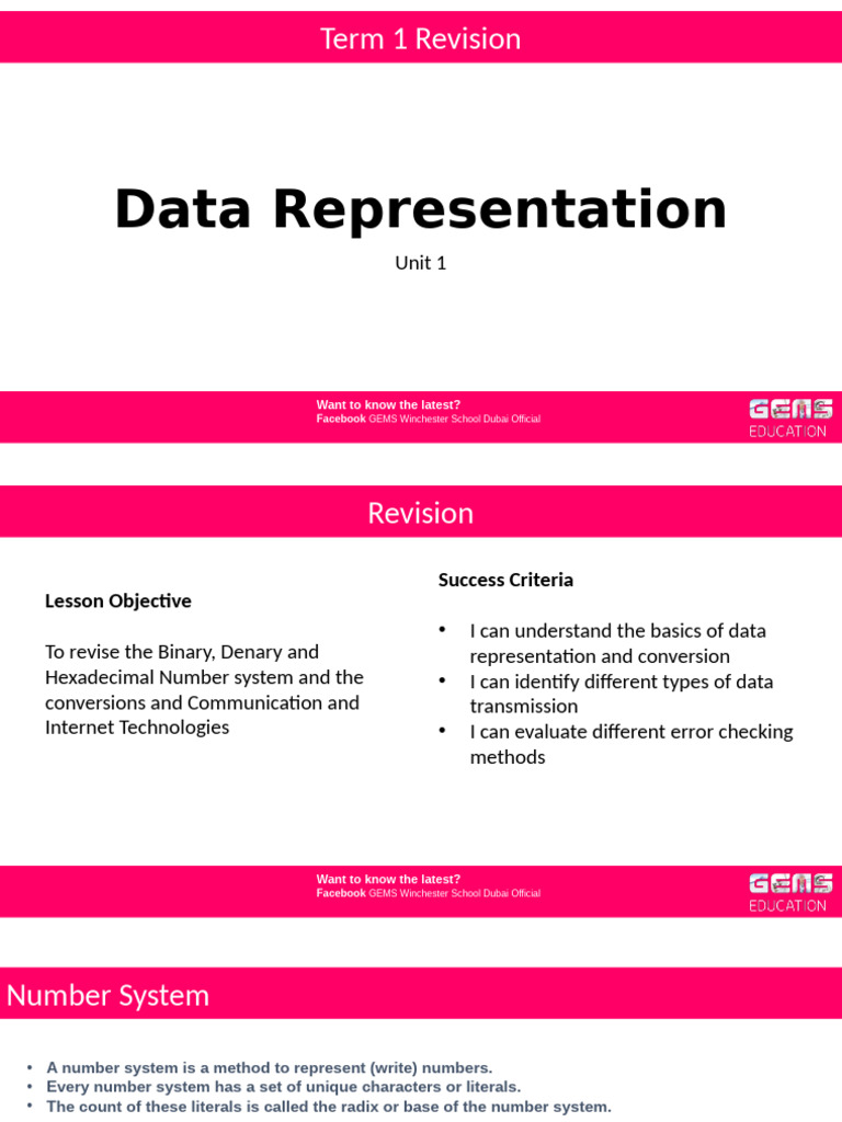 Year 10 - Term 1 Revision | PDF | Data Compression | Byte