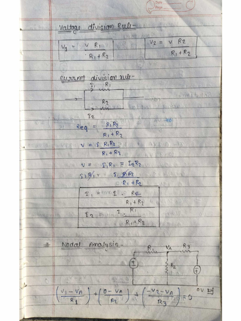 Nodal Analysis | PDF
