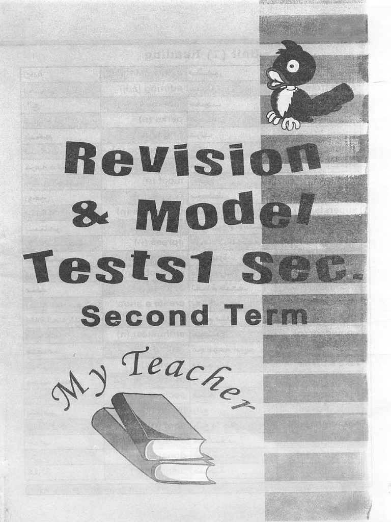 My Teacher - English - First Secondary - Second Term - 2022 - Traveller ...