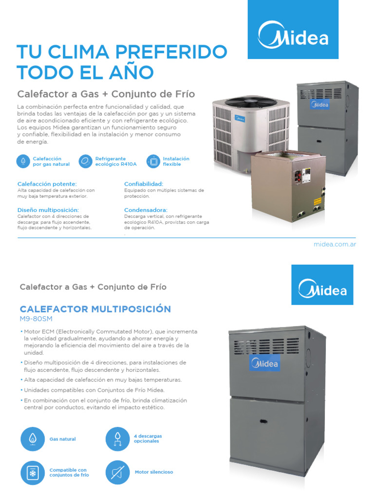 Folleto_Calefactor-Conjunto_de_Frio | PDF | Refrigerante