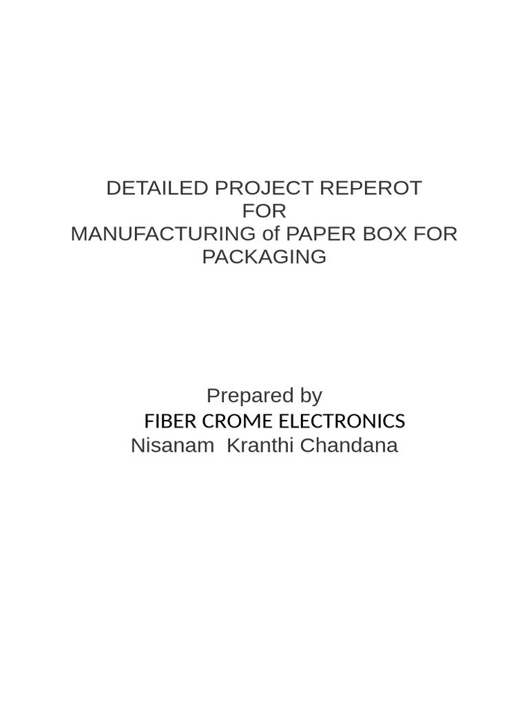 Fiber Crome Smart Paper Box 16-12-24 | PDF | Paperboard | Packaging And ...