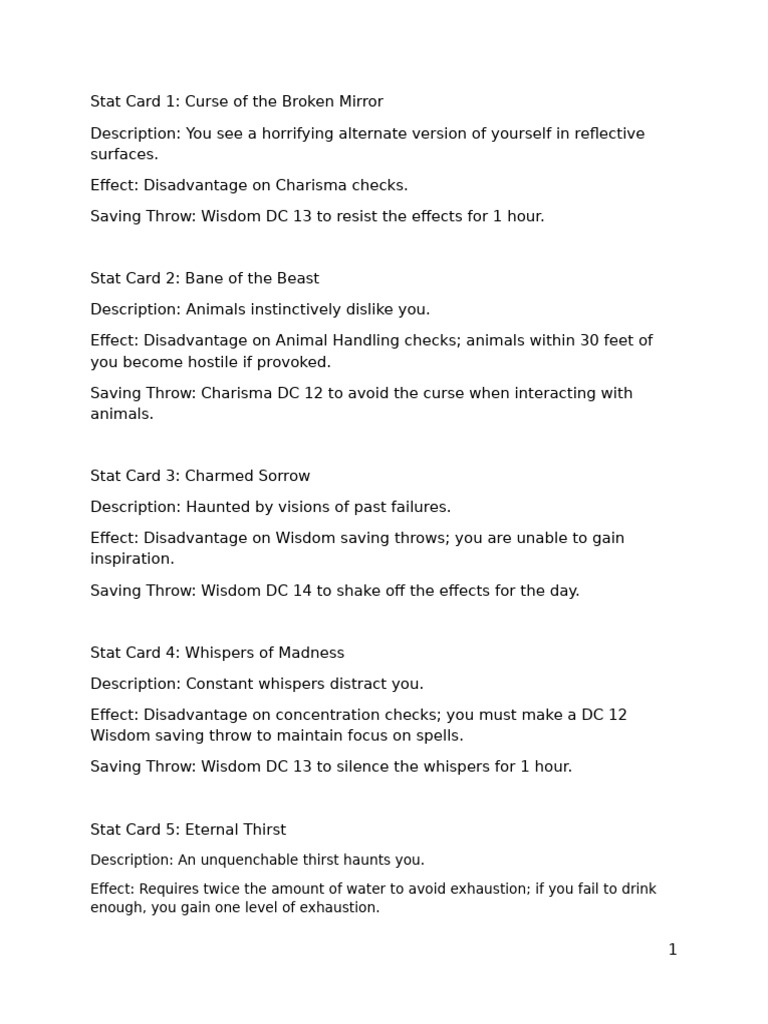 100 Curses | PDF | Psychology | Courage