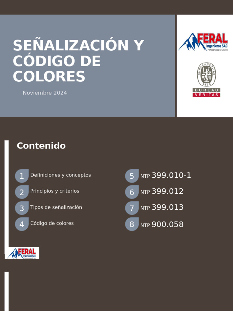 Cap. Señalización y Código de Colores | PDF
