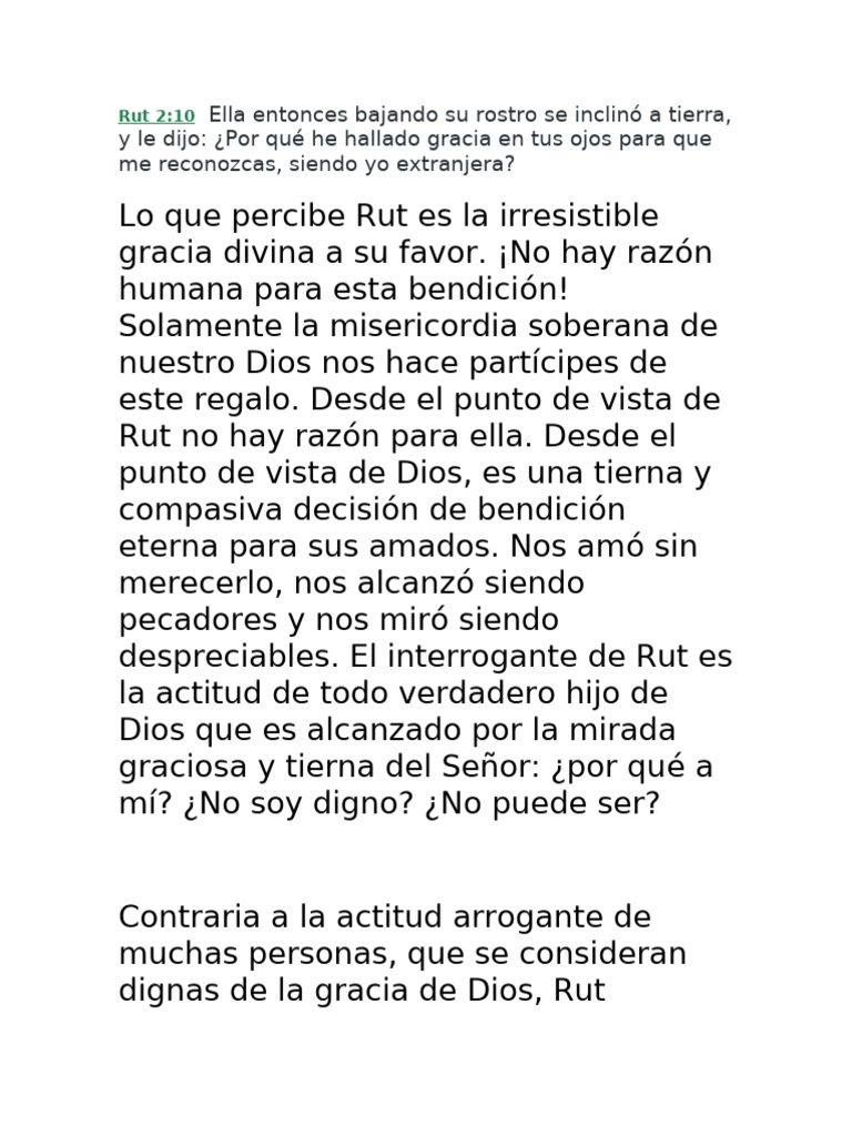 Rut 6 | PDF | Rut (figura bíblica) | Jesús