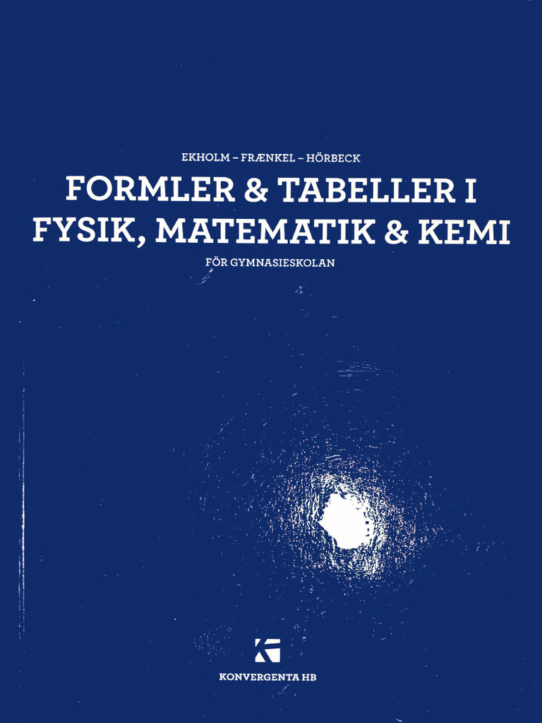 Formelbok För Fysik (Ellära) | PDF