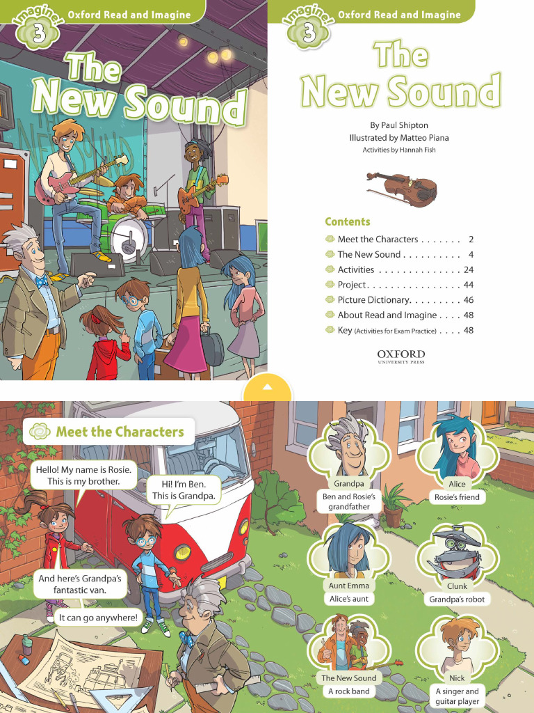 Oxford Read and Imagine - Level 3-The New Sound | PDF