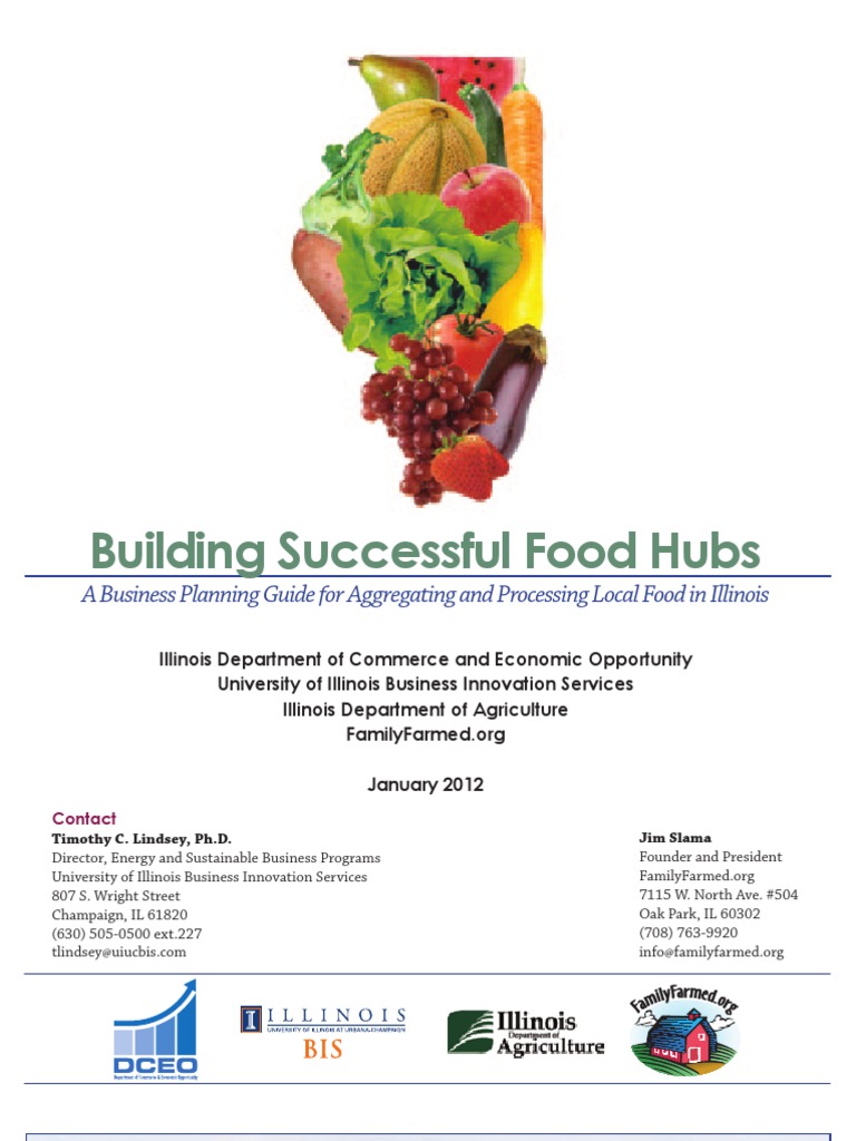 Illinois Food Hub Study Digital | PDF | Local Food | Packaging And Labeling