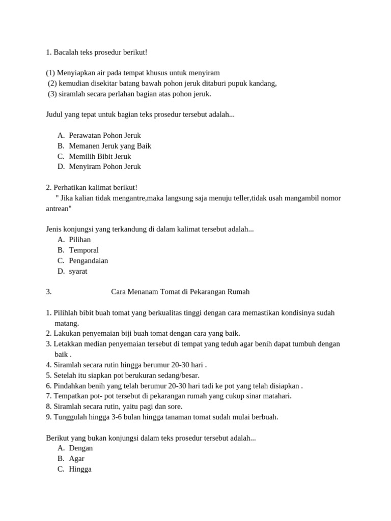 Lat soal kelas 7 | PDF