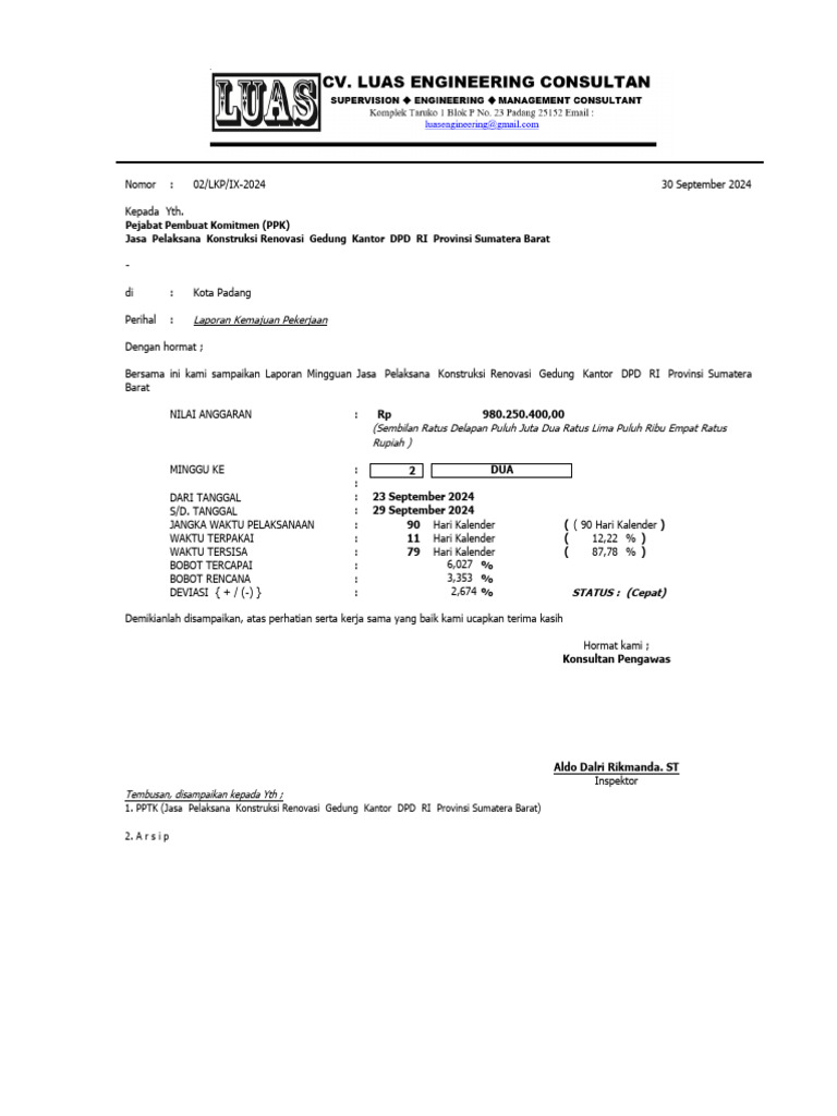 LAPORAN MINGGUAN M2 | PDF