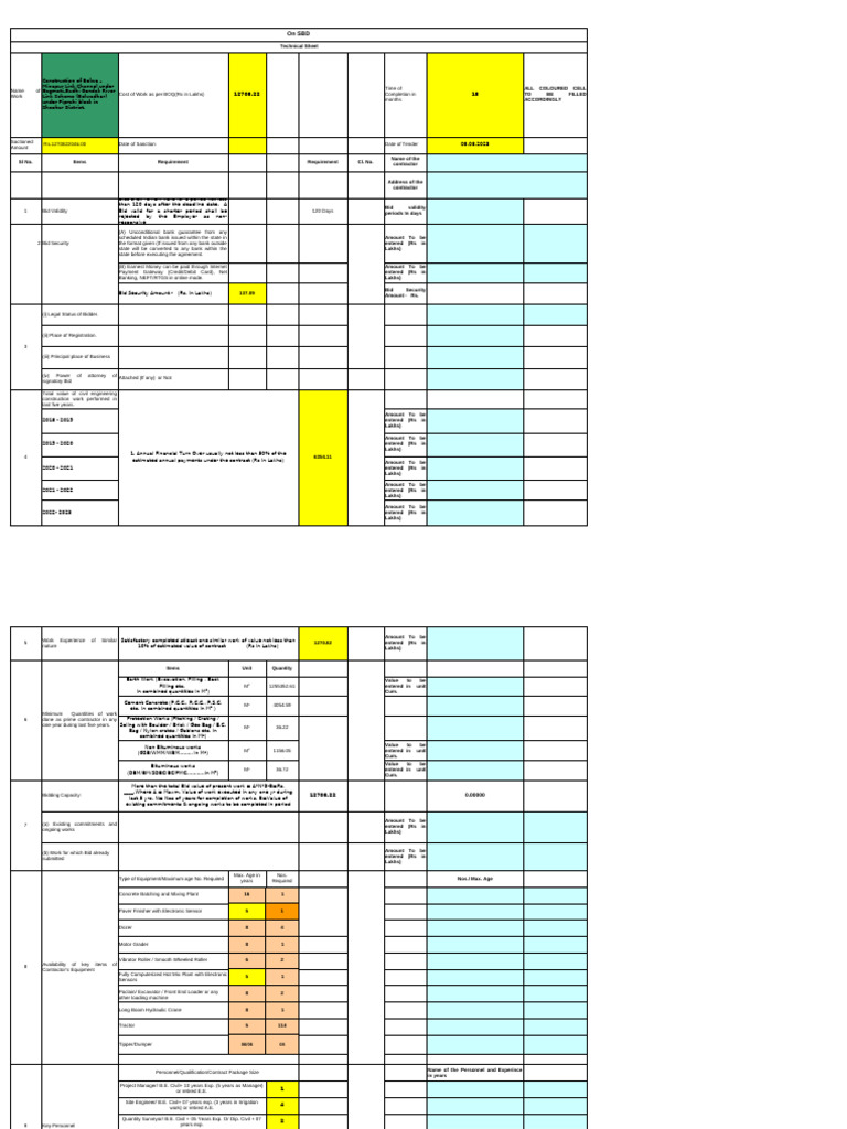 19939 Technical Sheet | PDF