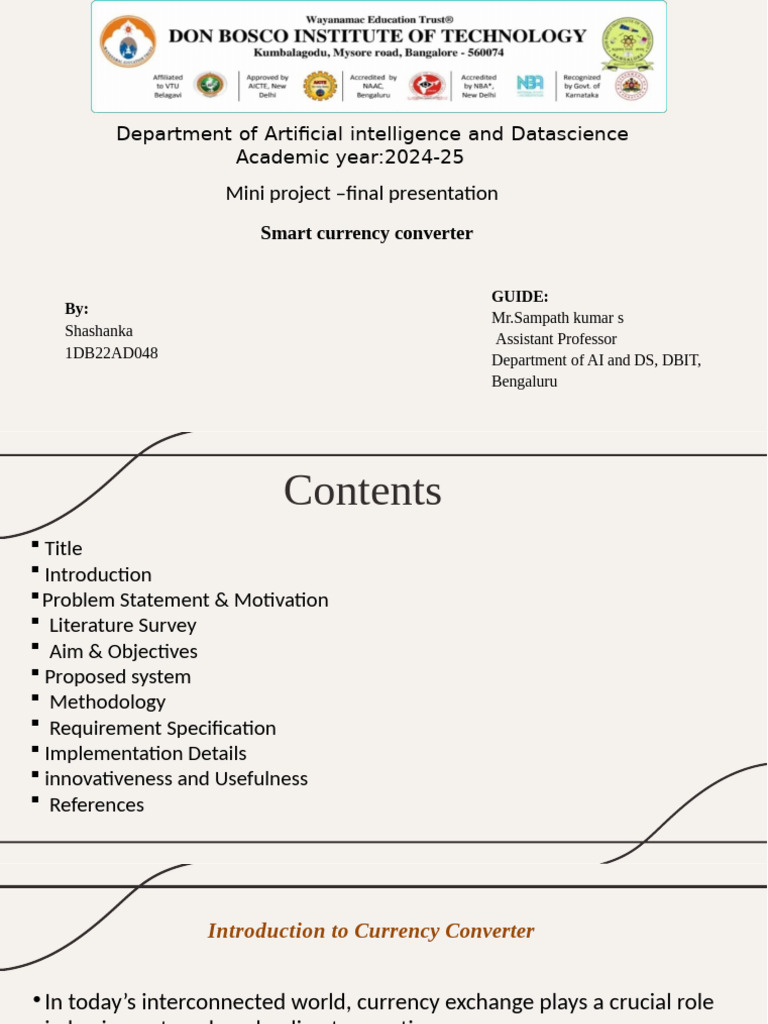 Currency Converter - PPT (2) - 1 | PDF | Java Script | Usability