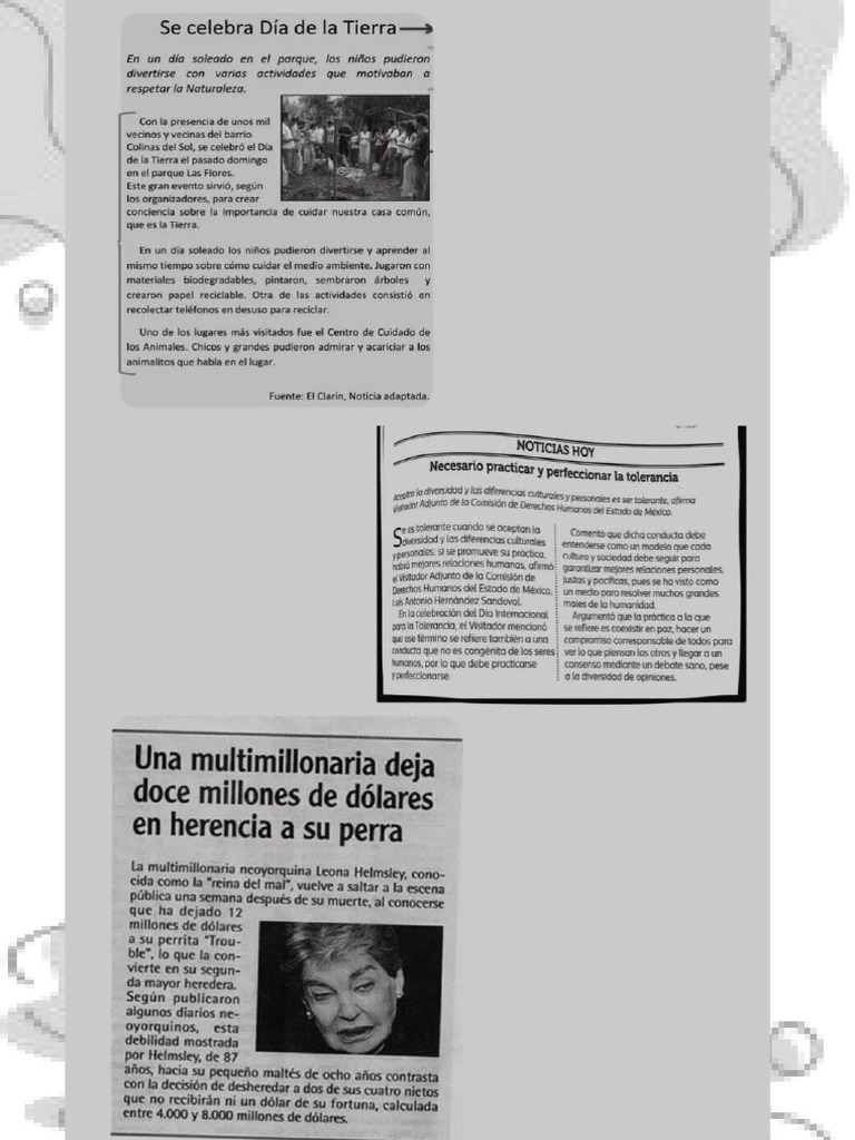 Documento A4 Hoja Con Margen Aesthetic Abstracto Blanco y Negro ...