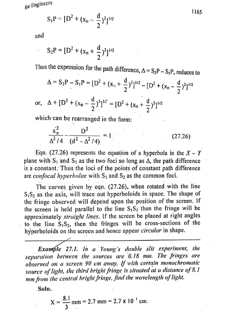 Chapter 27 Interference (Short Copy) | PDF