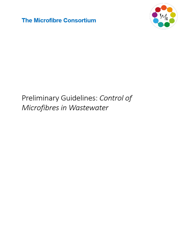 TMC Manufacturing Guidelines FINAL | PDF | Water Treatment | Sewage ...