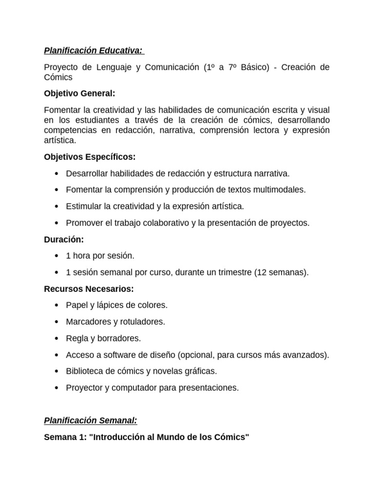 Actividad CRA Comics | PDF | Cómics | Evaluación