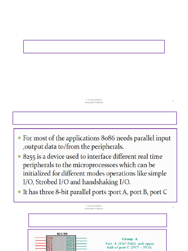 8255 & IO Interfacing | PDF | Analog To Digital Converter | Computer ... 8255 & IO Interfacing | PDF | Analog To Digital Converter | Computer ...