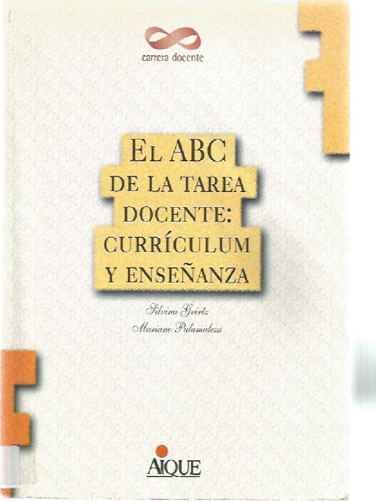 El ABC. Gvirtz, Palamidessi. Capítulo 4 | PDF