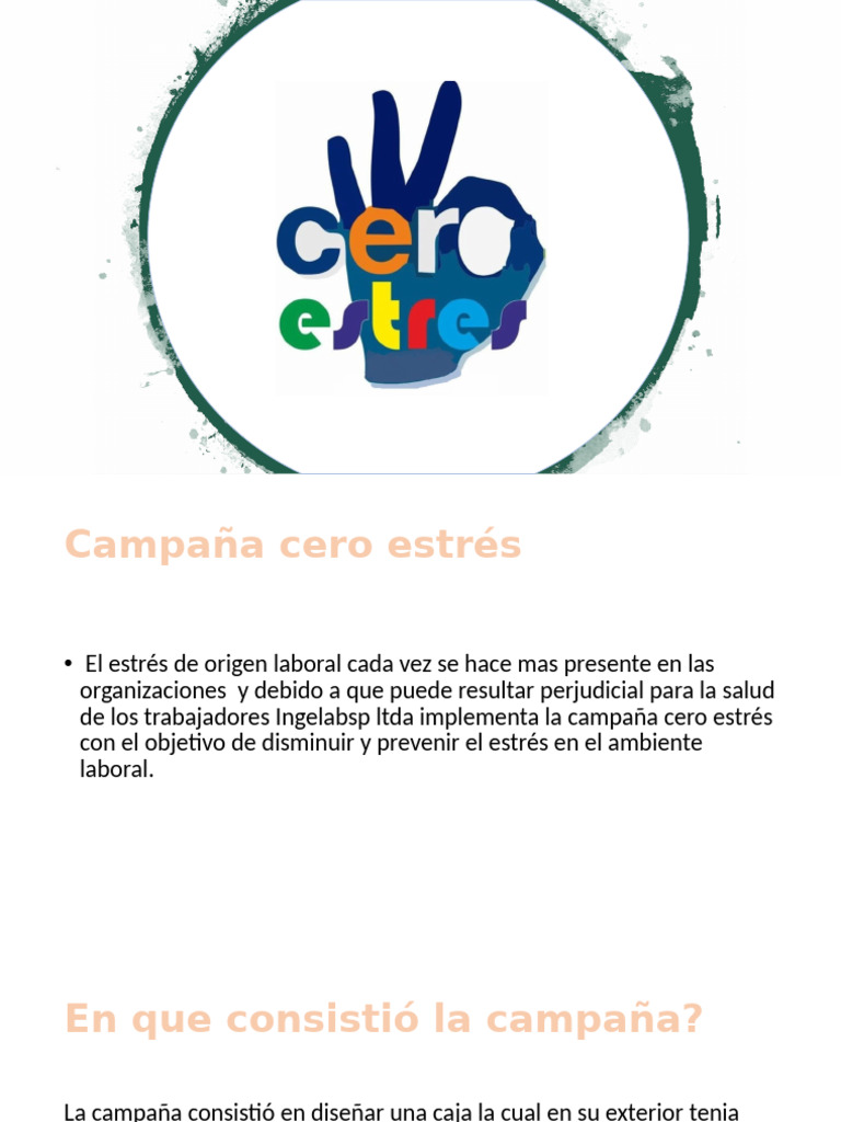 Cero Estres | PDF