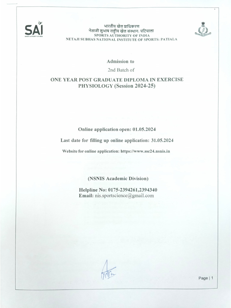 PGD-Exercise-Physiology | PDF