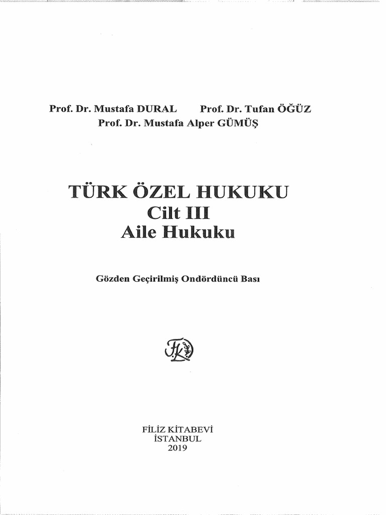 Aile Hukuku Mustafa Dural | PDF