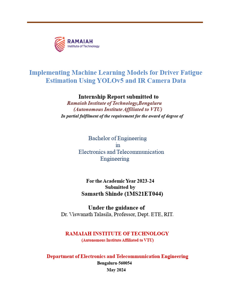 Project_report | PDF | Machine Learning | Statistical Classification
