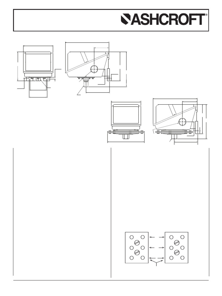 Ashcroft manual-pressure-switch-L-Series-SnapAct | PDF | Calibration ...