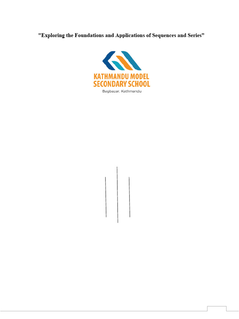 Sequence and Series | PDF | Mean | Sequence