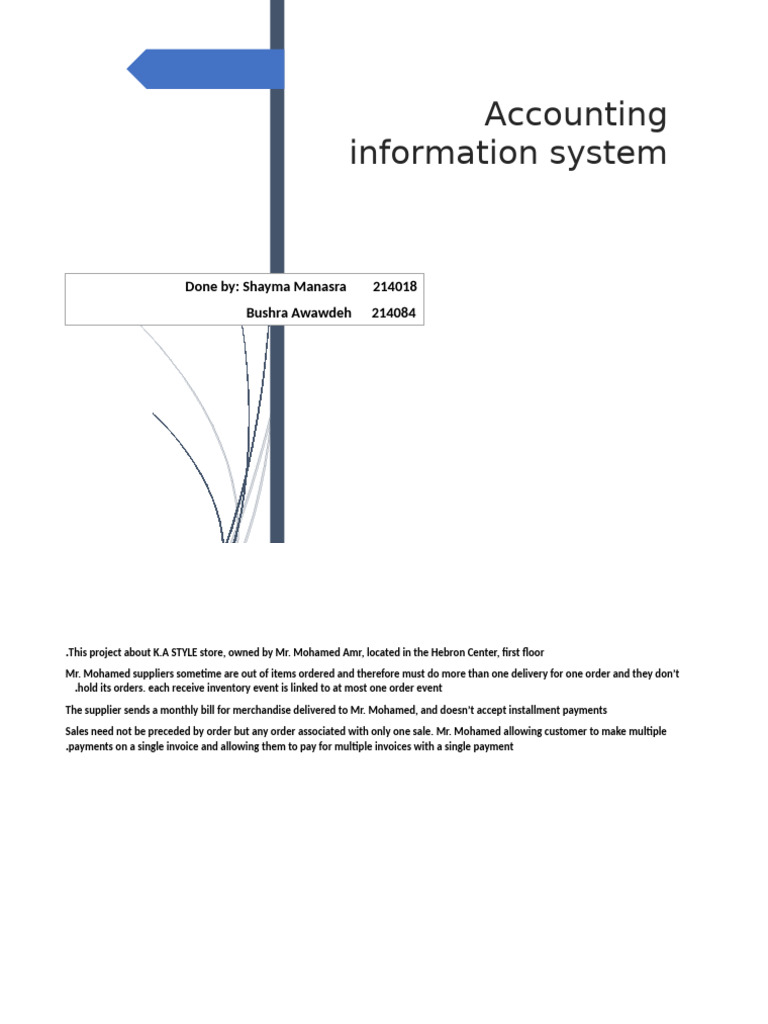 Accounting Information System: Rea Model | PDF