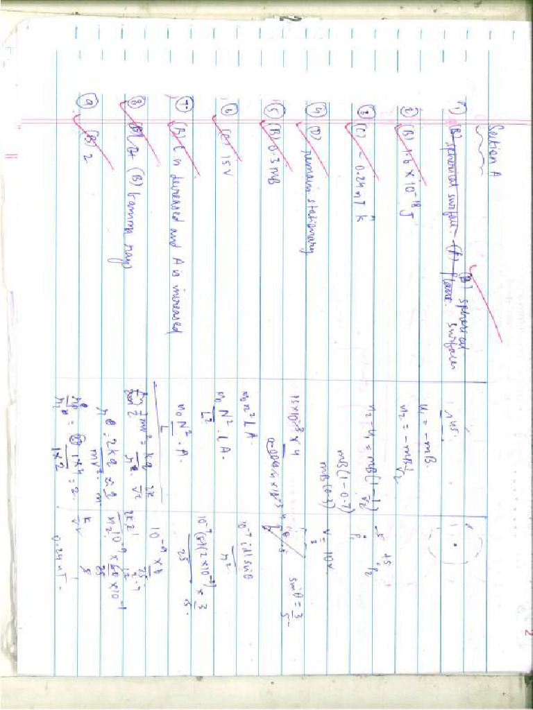 Cbse Class 12 Physics Topper Answer Sheet PDF For 2025 | PDF