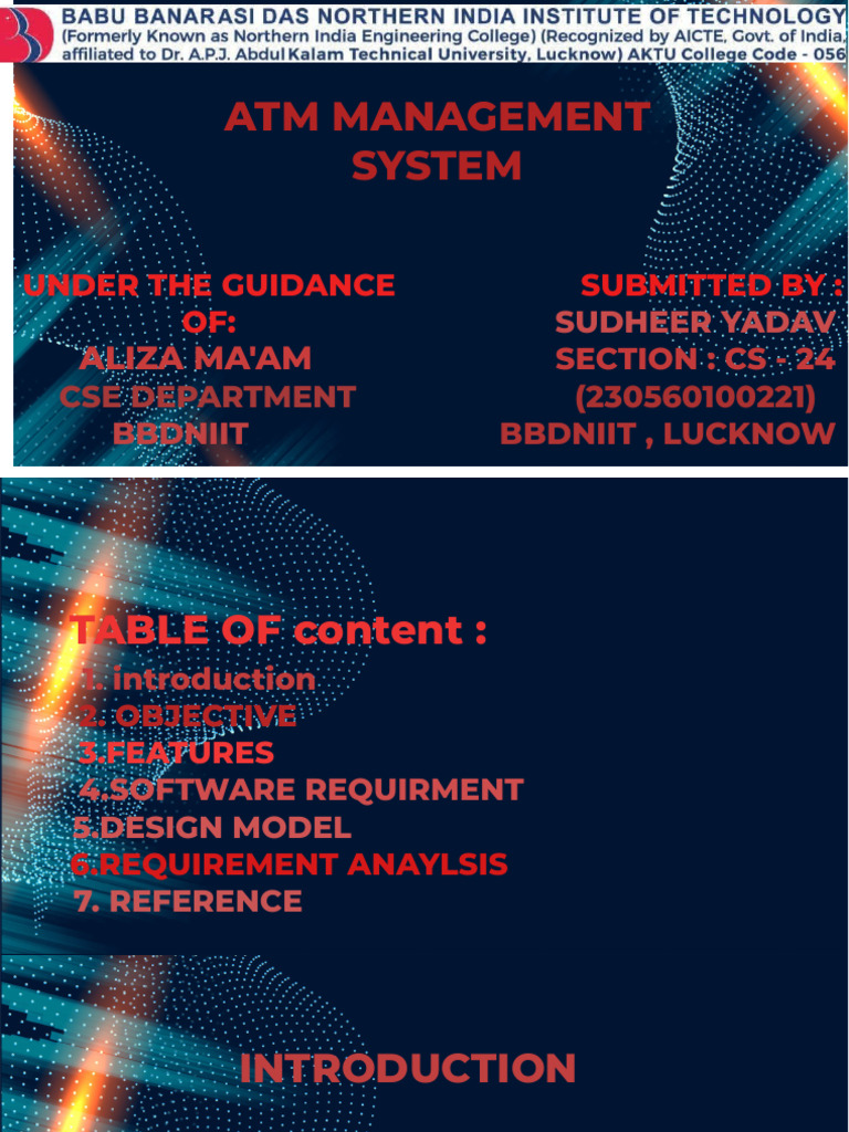 mini project | PDF | Automated Teller Machine | Analytics
