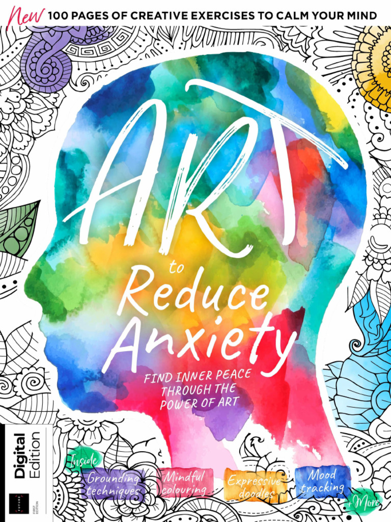 Art To Reduce Anxiety - 1st Edition, 2023-1 | PDF