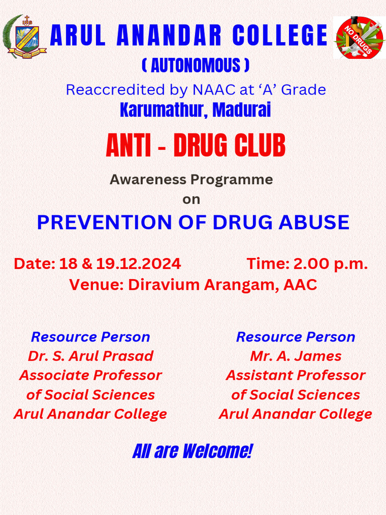 Anti Drug Cell | PDF