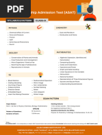 ALLEN Scholarship Admission Test (ASAT) : Syllabus & Pattern | PDF ...