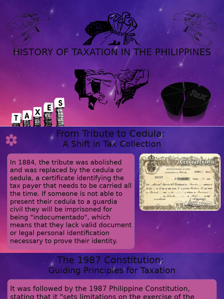 History of Taxation in The Philippines | PDF