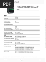 Schneider Electric - EOCR - 3DM2-WRDUWZ | PDF | Relay | Alternating Current