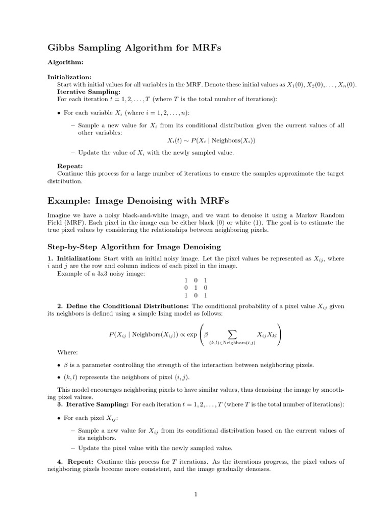 MRF | PDF | Probability Distribution | Probability