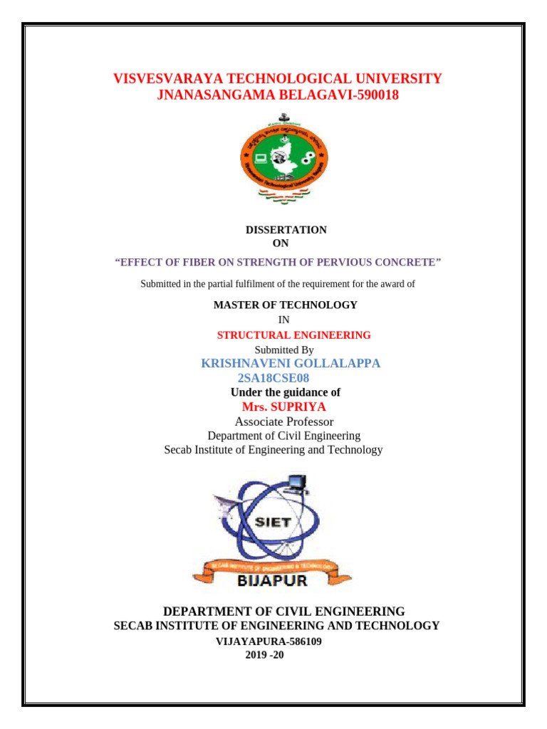 Impact of Fibers On STRNGTH of Pervious Concrete | PDF | Concrete ...