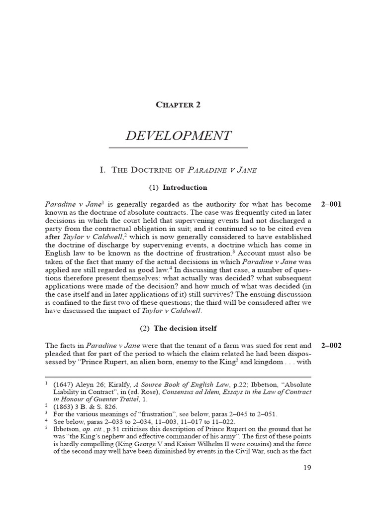 Chapter 2 - Development | PDF | Leasehold Estate | Lease