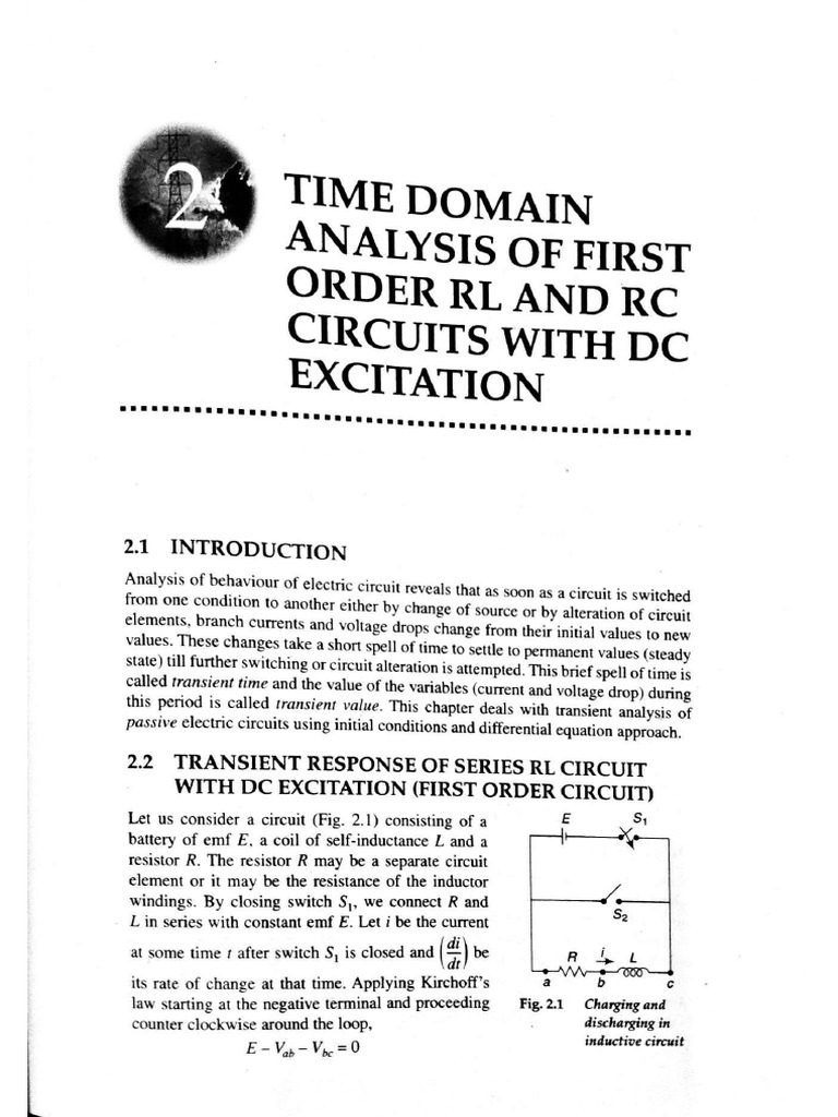 Time Domain Analysis | PDF
