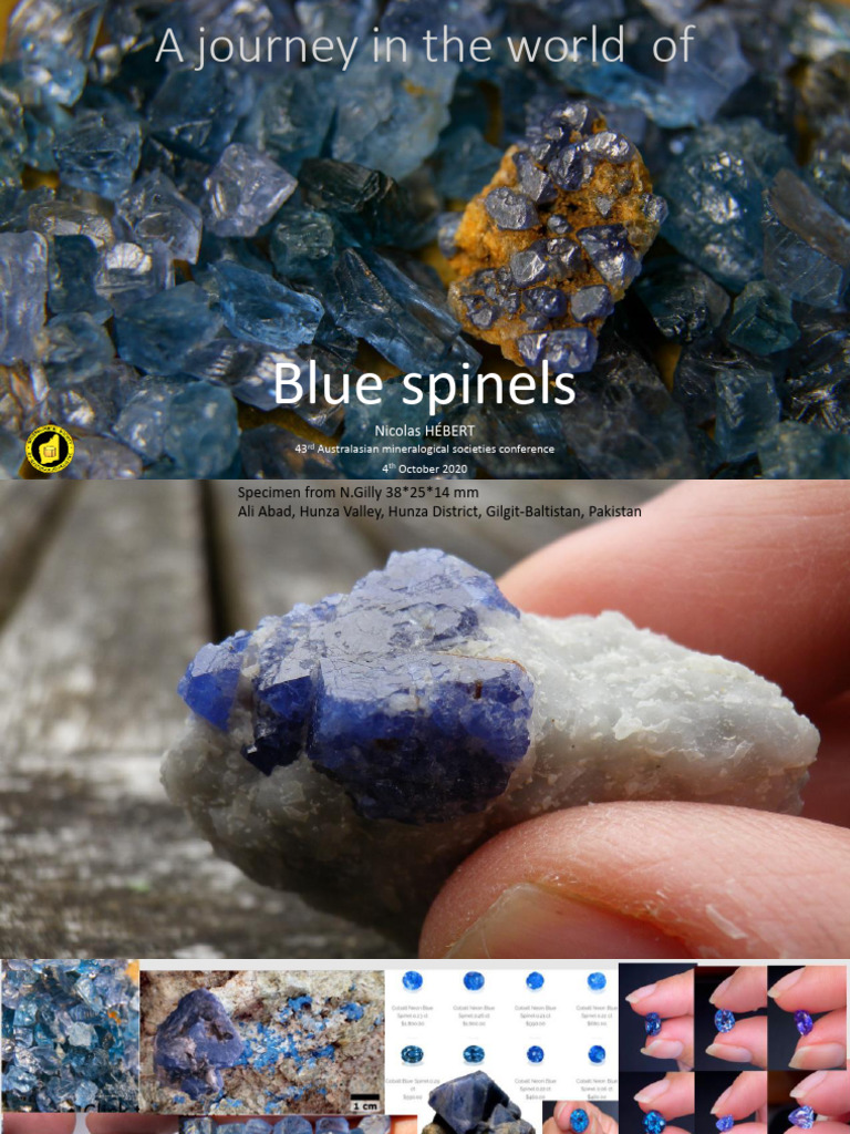 A Journey in The World of Blue Spinels Nicolas Hebert | PDF | Chemical ...